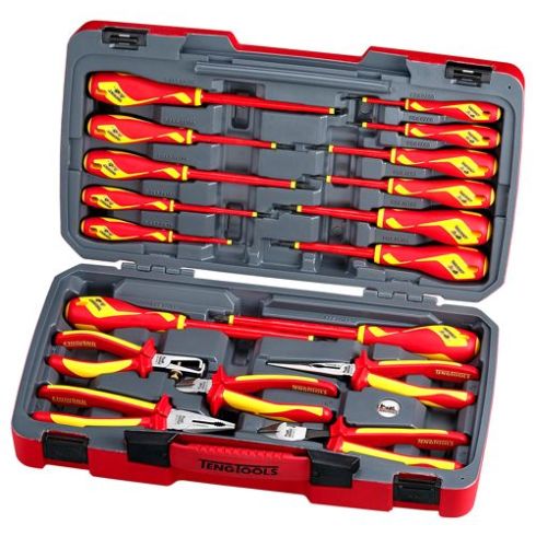 TENG TOOLS TV18N 18pce 1000V Insulated Screwdriver & Plier Set – SA Alltools