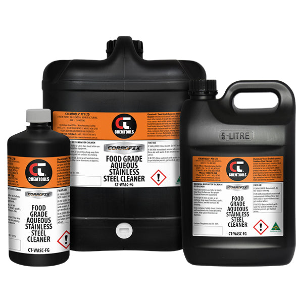 CHEMTOOLS CT-WASC-FS-20L Stainless Steel Cleaner FOOD SAFE 20 Litre ...