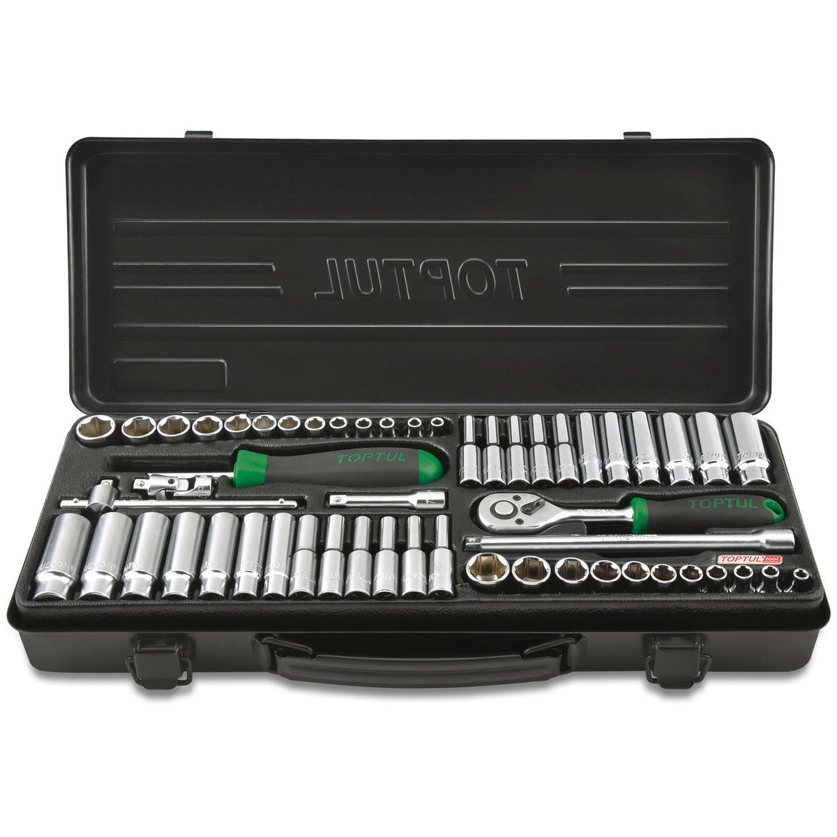 TOPTUL GBA5440 6pt 1/4" DR 54Pce Socket Set – SA Alltools