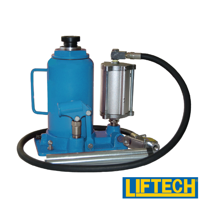LIFTECH LT112AH 12,0000KG Air/Hydraulic Bottle Jack 260-510mm Made in – SA Alltools