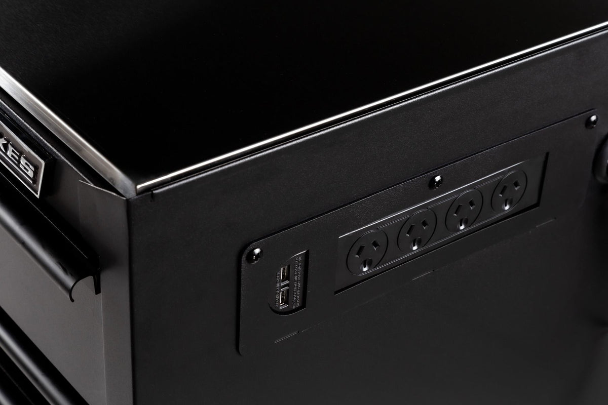 KA BOXES KA6816 68" Widebody 16 Drawer Roller Cabinet with Stainless S ...