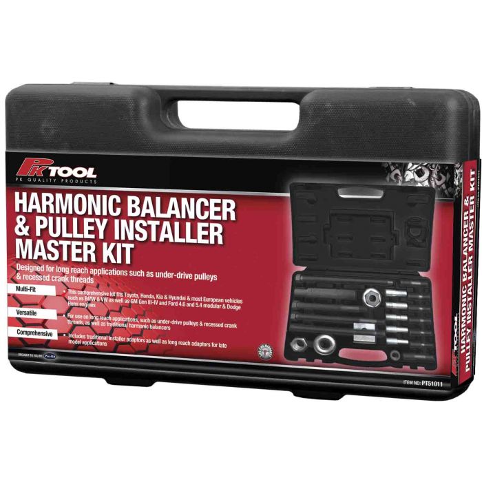 PK Tool PT51011 Master Harmonic Balancer Puller & Installer Kit – SA ...