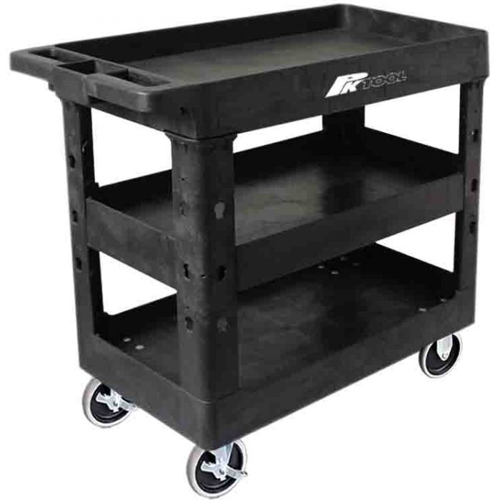 PK TOOL PT81001 Professional Workshop & Warehouse Trolley with 3 Tool ...