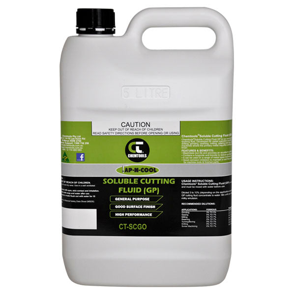 Chemtools CT-SCGO-5L Soluble Cutting Fluid GP 5 Litre – SA Alltools