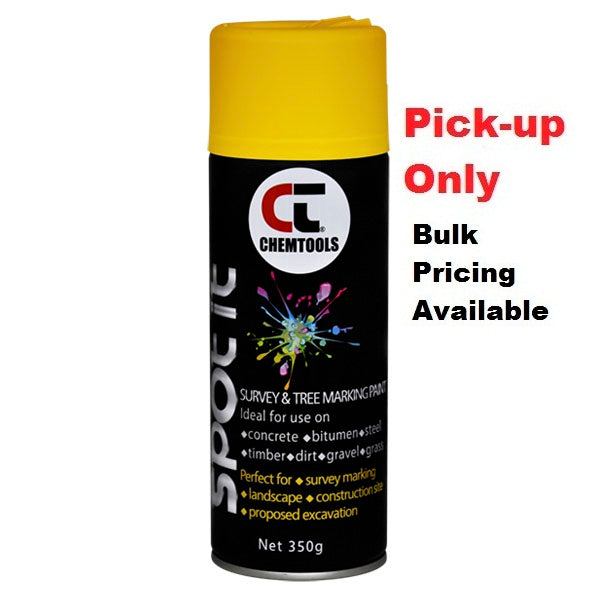 Chemtools CT-SP-350YL Yellow Survey and Spot Marking Paint CLEARANCE ...